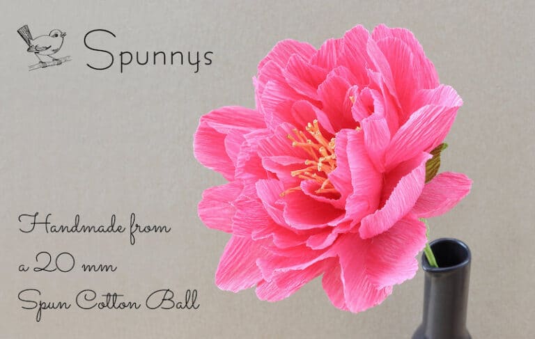 Spun Cotton Balls for DIY Crafts - All Sizes ø 6 to 60mm